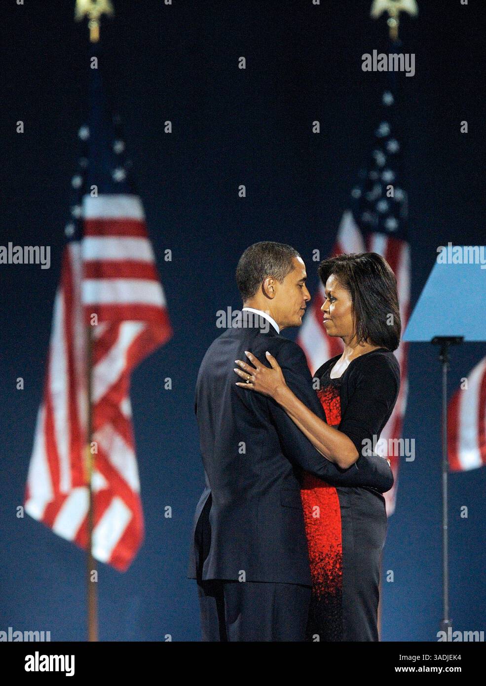 Nov 04, 2008 - Chicago, Illinois, USA - Democratic President elect ...