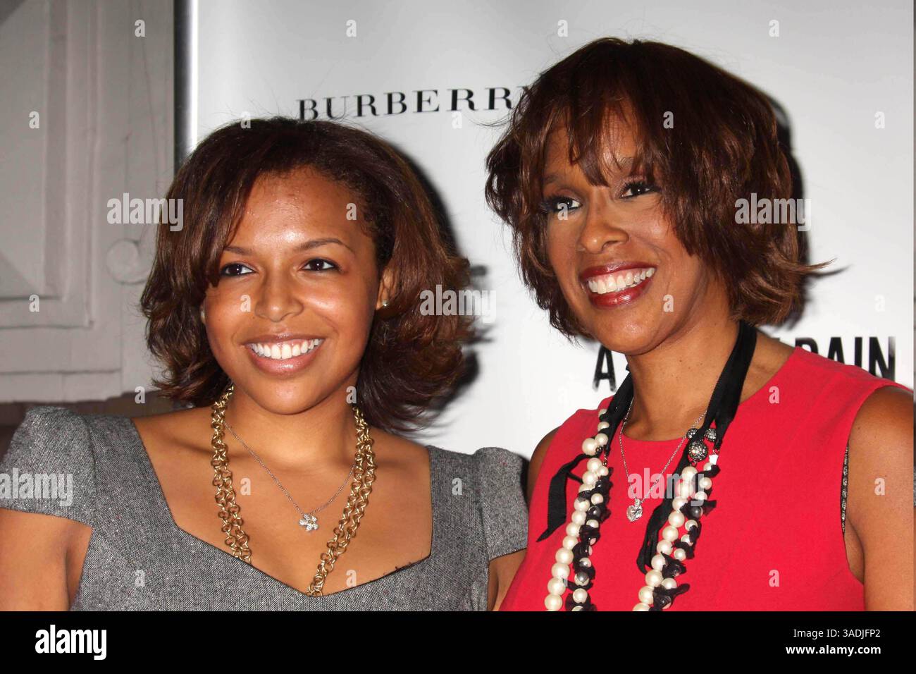 GAYLE KING and daughter KIRBY BUMPUS arriving at the opening night ...