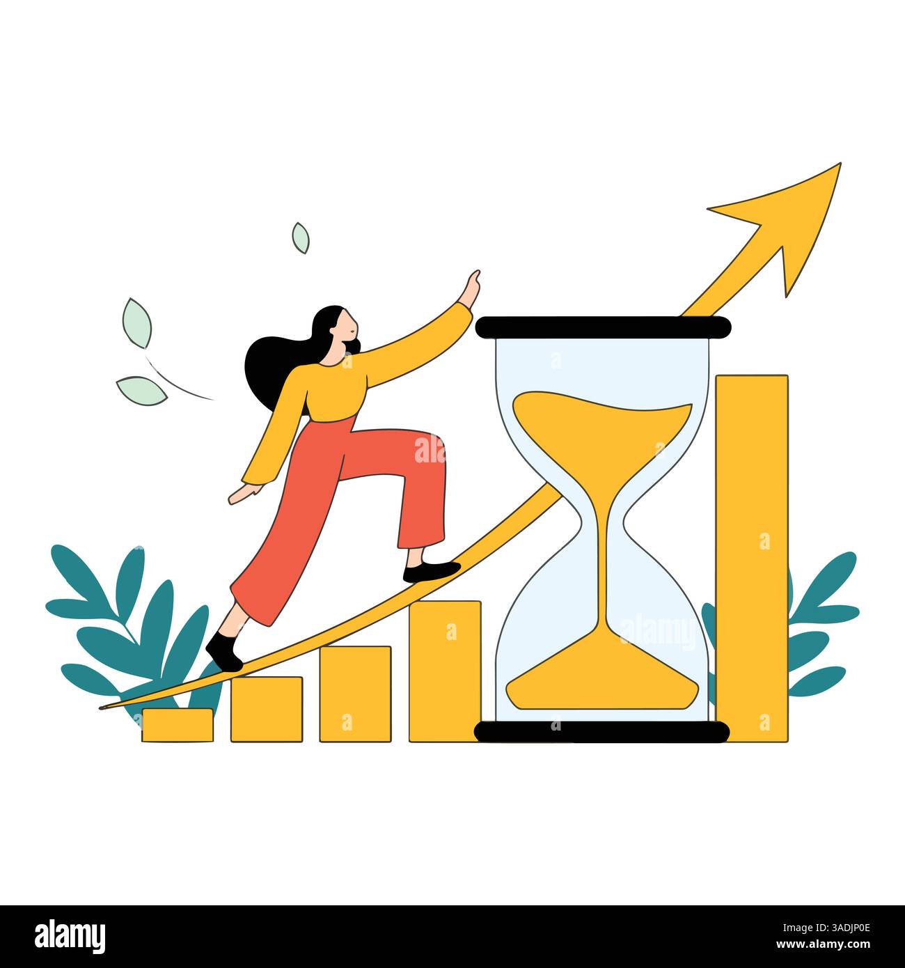 Ideal time Stock Vector Images - Alamy