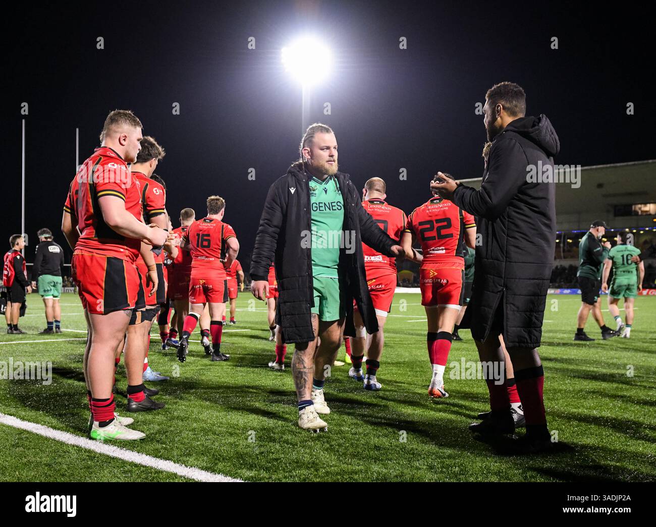 Galway, Ireland. 5th April, 2025. Connacht's Finlay Bealham at the ...
