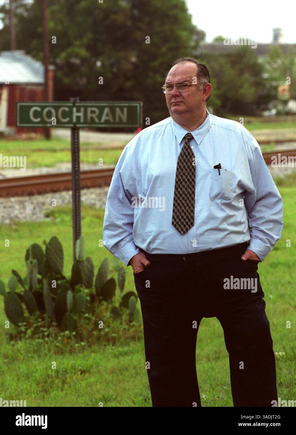 Jun 01, 2001; Cochran, Georgia, USA; Dr. ED ROBERTS MD, inventor of the ...