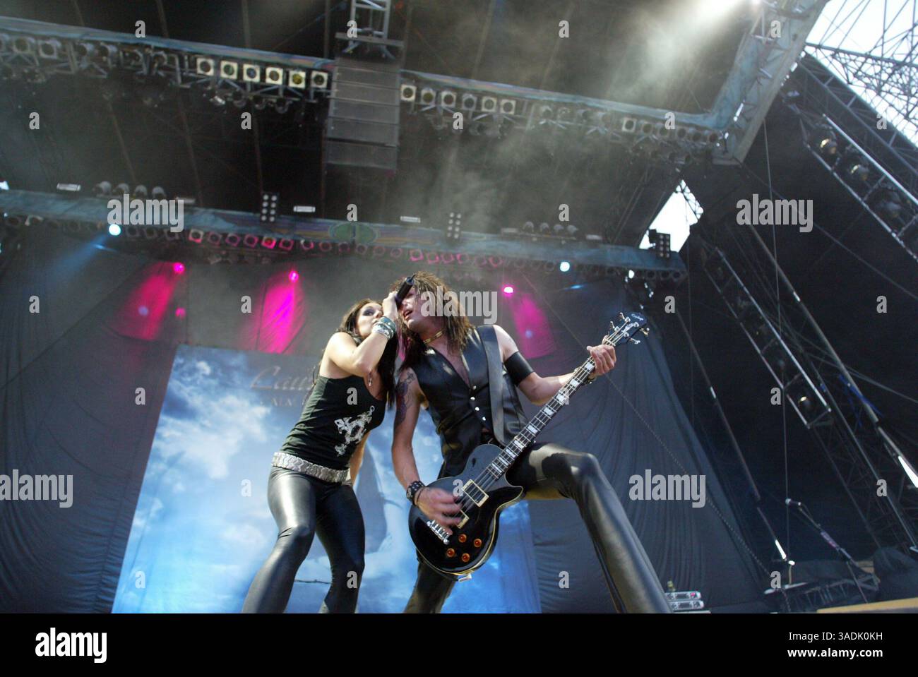 Daughter of steve harris of iron maiden hi-res stock photography and ...