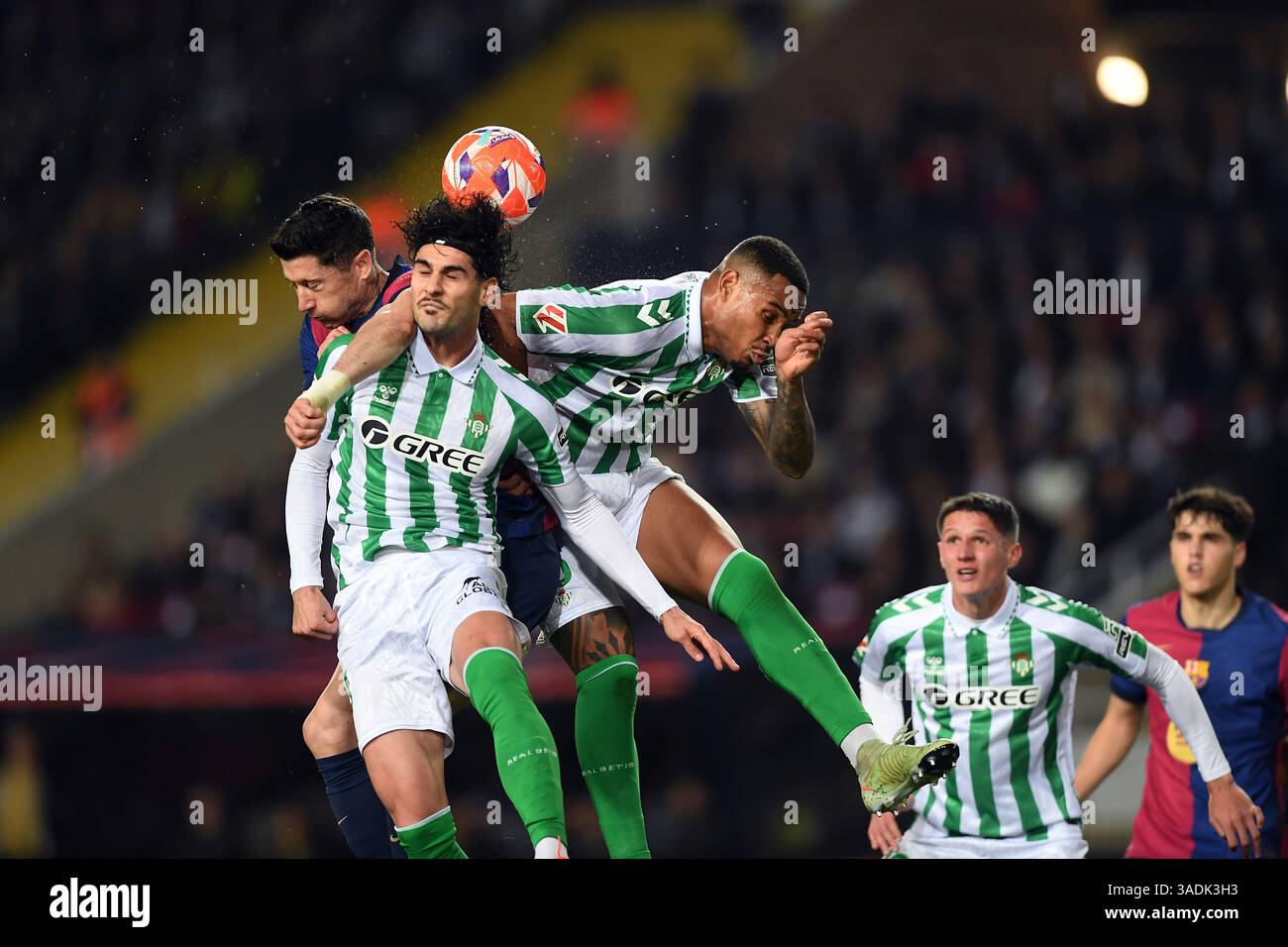 Barcelona, Esp. 05th Apr, 2025. FC BARCELONA vs REAL BETIS April 5 ...