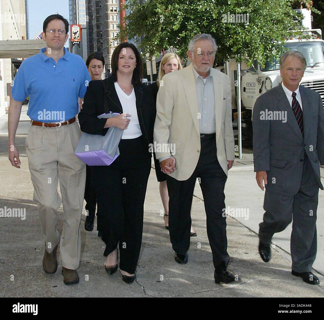 Jul 12, 2004; Houston, TX, USA; LEA FASTOW, wife of former Enron CFO ...