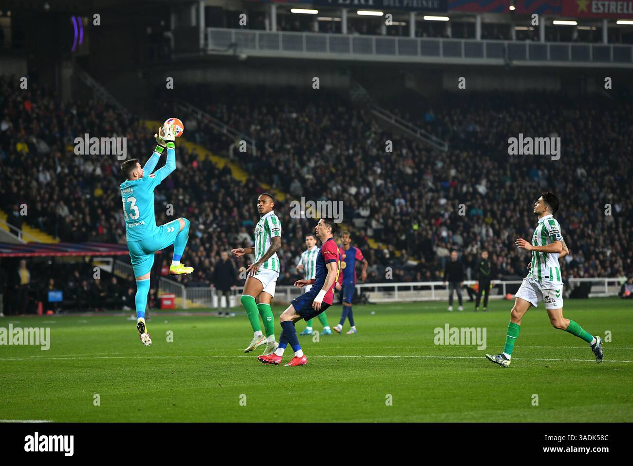 Barcelona, Esp. 05th Apr, 2025. FC BARCELONA vs REAL BETIS April 5 ...