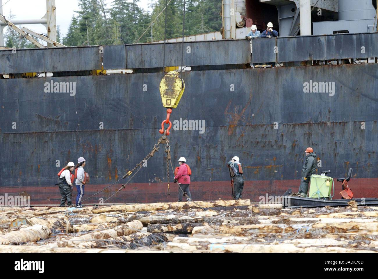 Sep 10, 2004; Tongass National Park, AK, USA; Logging in Tongass ...
