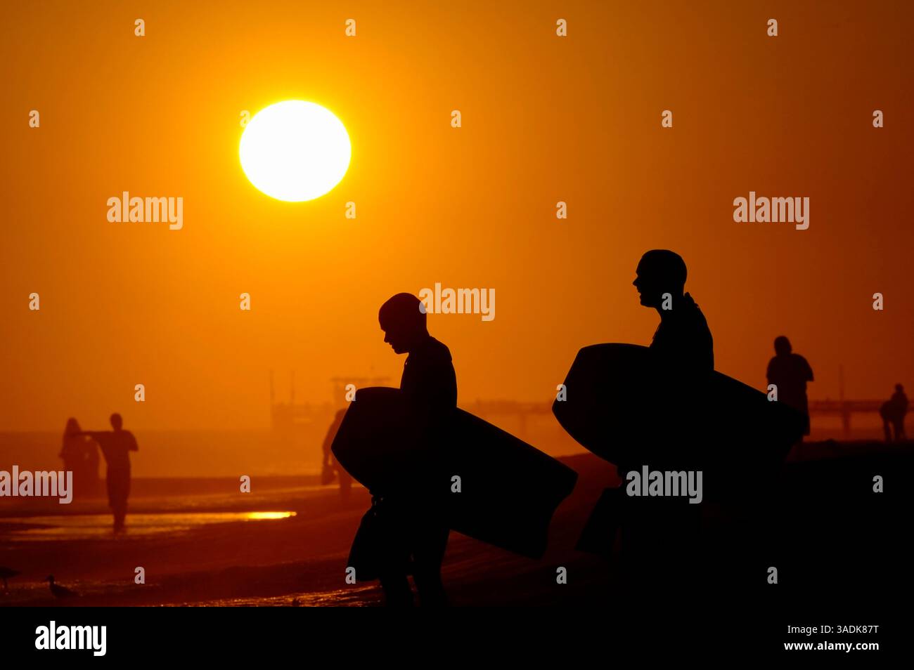 The Wedge, Newport Beach California Stock Photo - Alamy