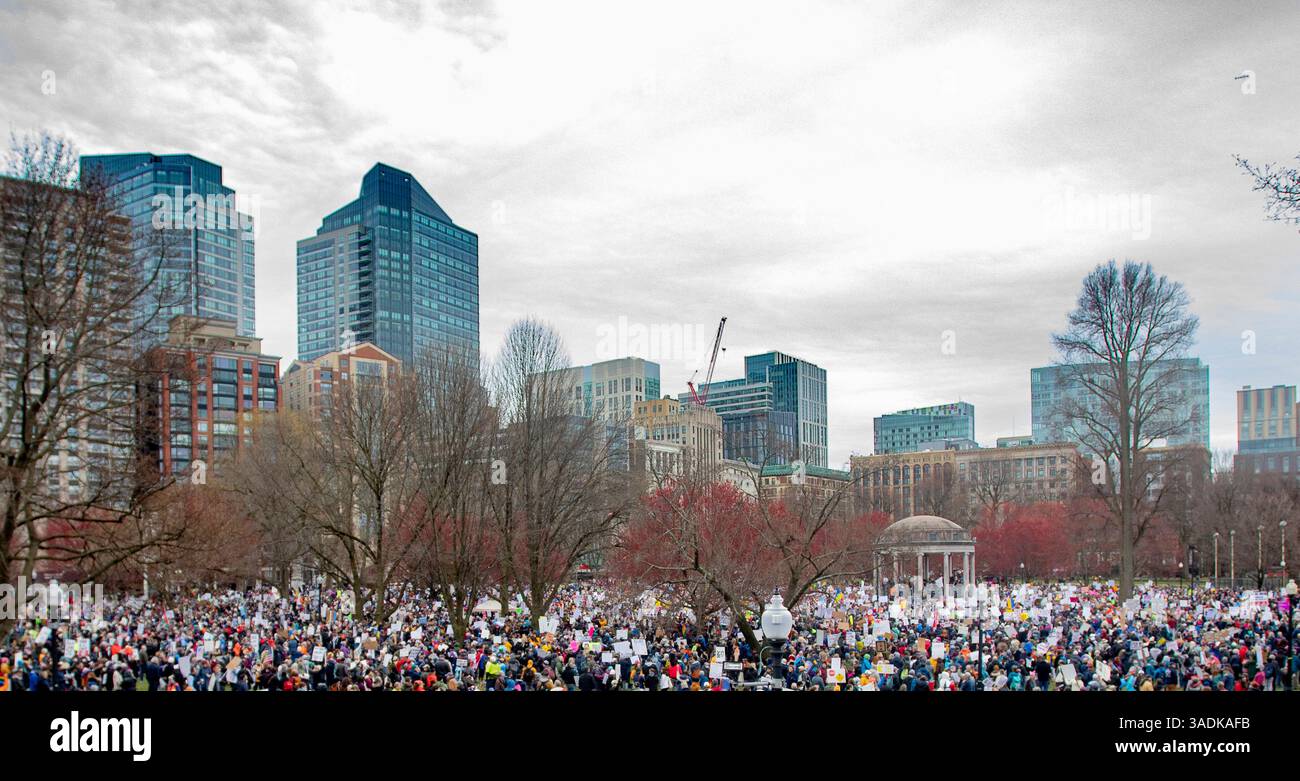 Boston, Massachusetts, USA. April 5, 2025, Boston, Massachusetts, USA ...