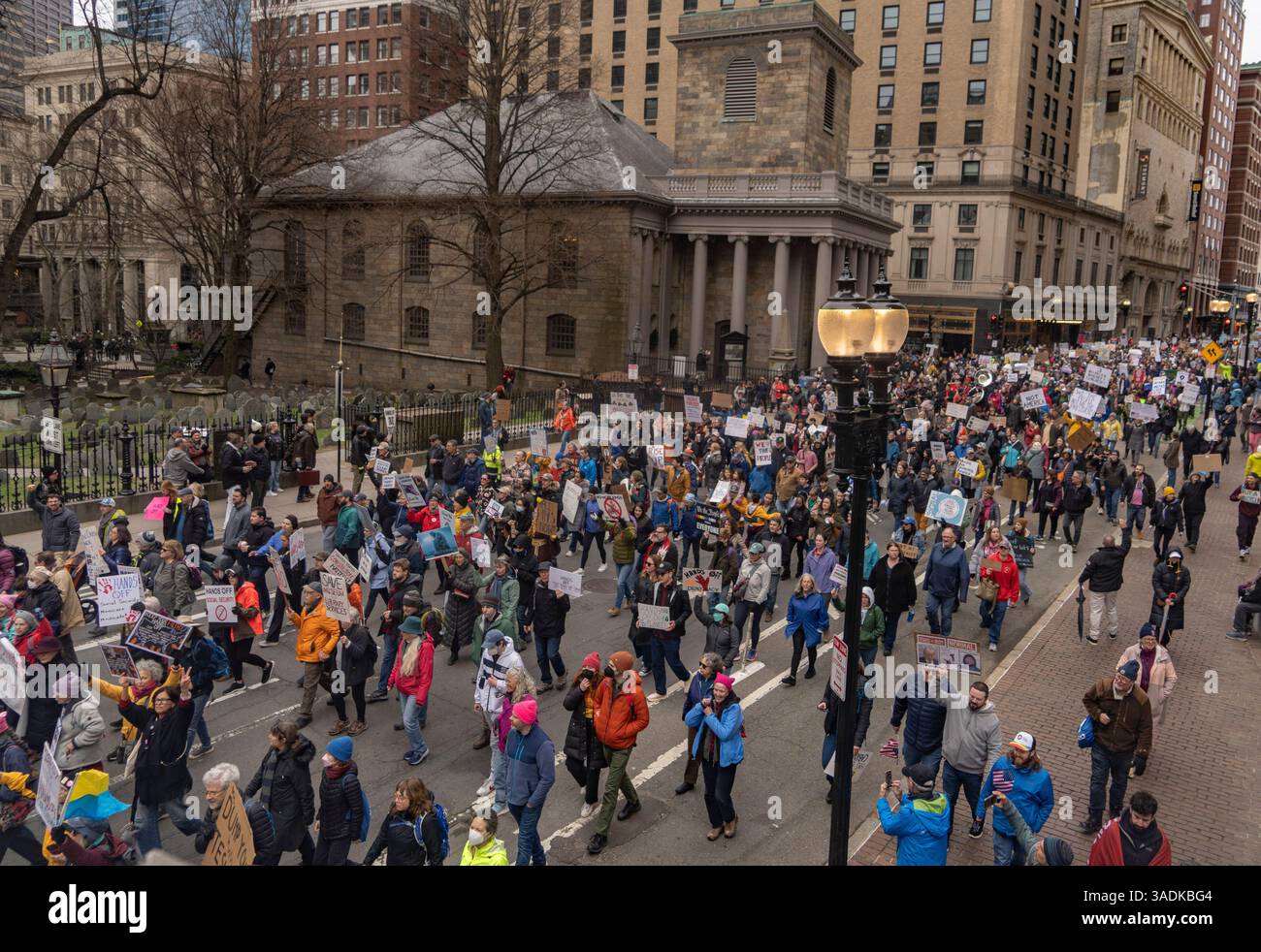 Boston, Massachusetts, USA. April 5, 2025, Boston, Massachusetts, USA ...