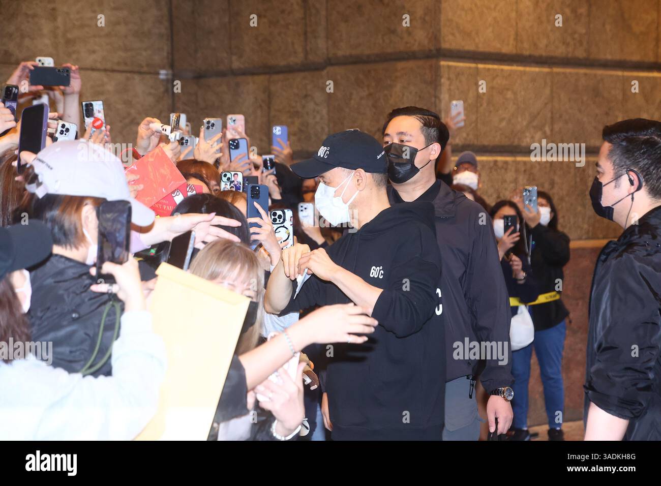 TAIPEI, CHINA - APRIL 5, 2025 - Chinese Hong Kong singer Jacky Cheung ...