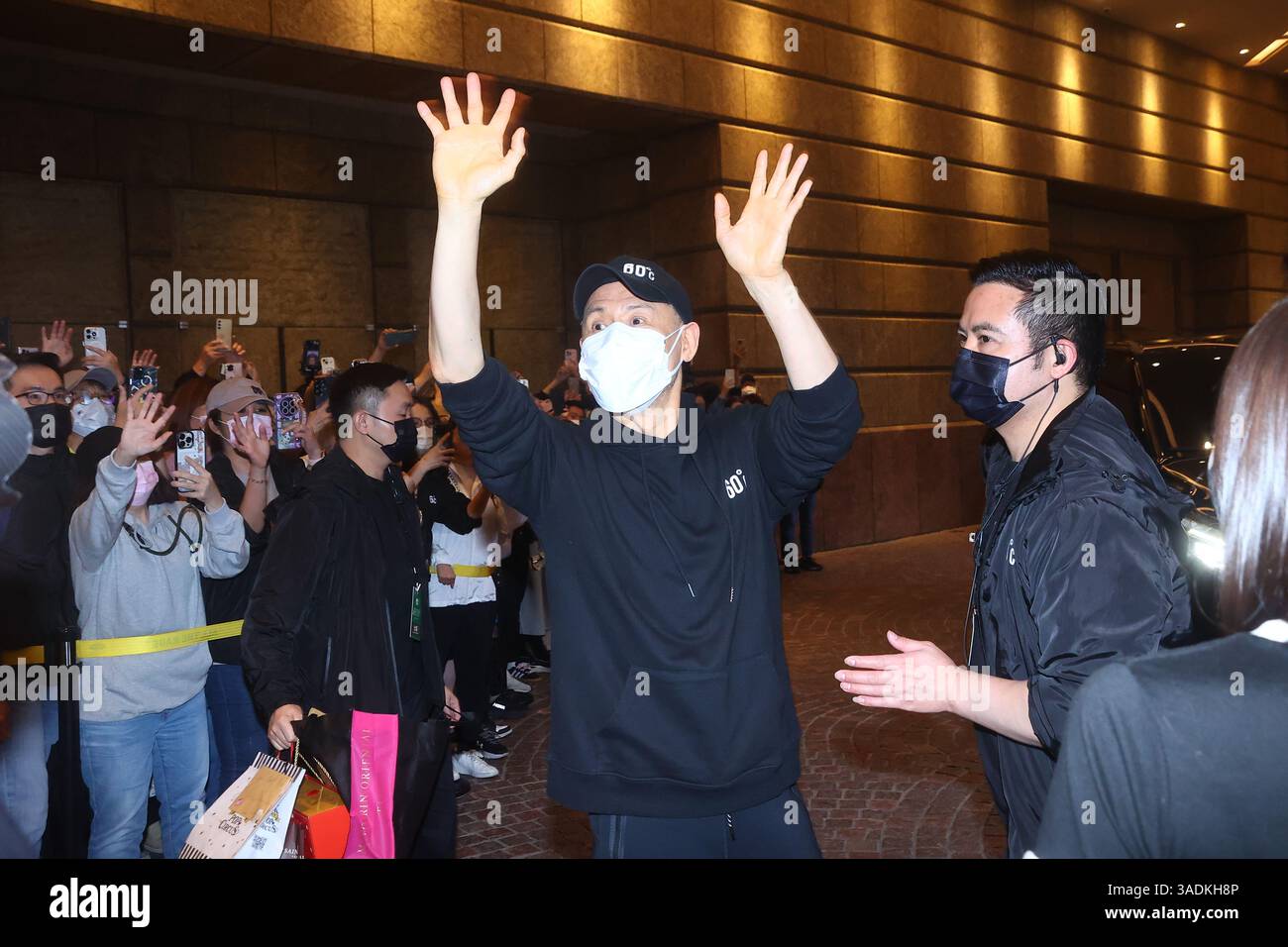 TAIPEI, CHINA - APRIL 5, 2025 - Chinese Hong Kong singer Jacky Cheung ...