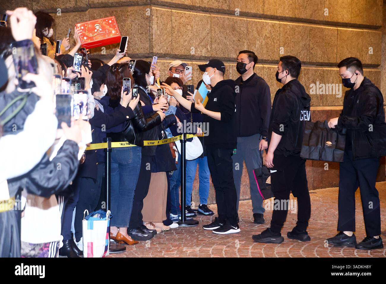 TAIPEI, CHINA - APRIL 5, 2025 - Chinese Hong Kong singer Jacky Cheung ...