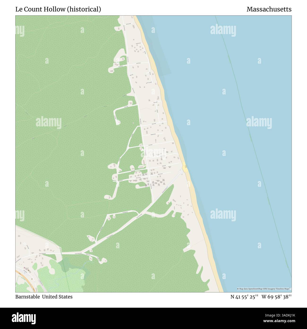 Le Count Hollow (historical), Barnstable, United States, Massachusetts ...