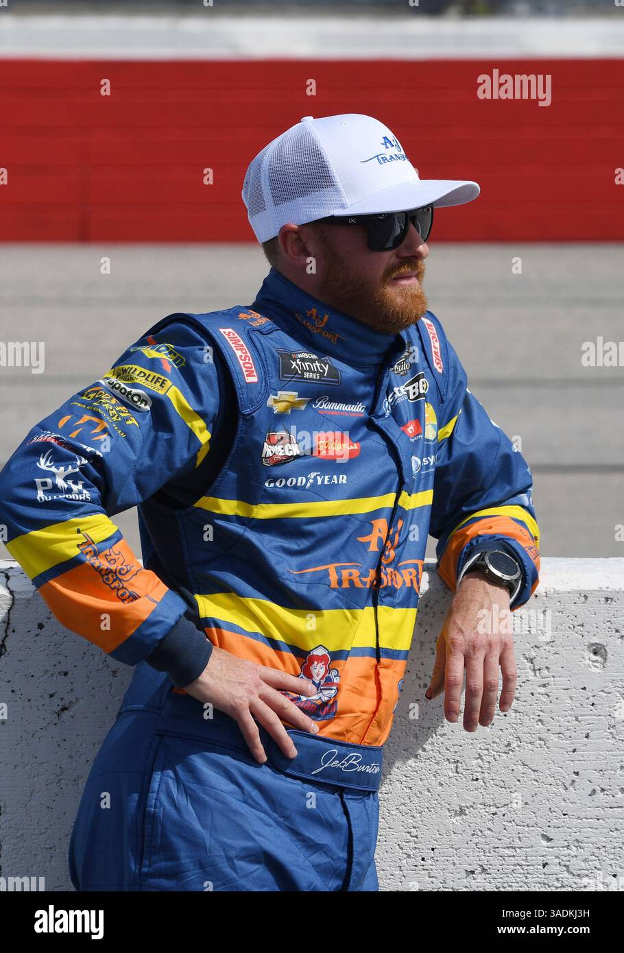 DARLINGTON, SC - APRIL 05: Jeb Burton (#27 Jordan Anderson Racing AJ ...