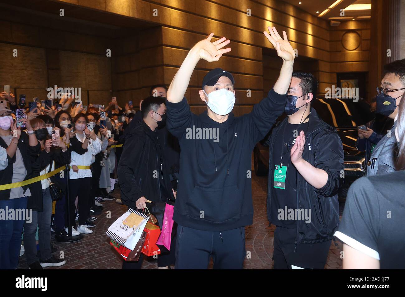 TAIPEI, CHINA - APRIL 5, 2025 - Chinese Hong Kong singer Jacky Cheung ...