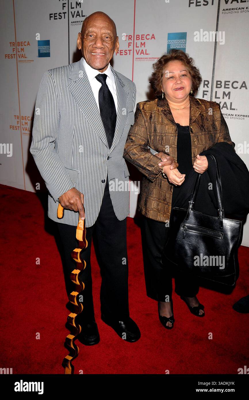May 1, 2008. New York City .Filmmakers Candido Camero and Maria Acosta ...