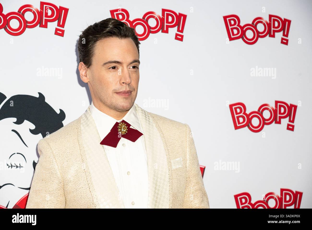 New York, USA. 05th Apr, 2025. Erich Bergen attends the red carpet ...