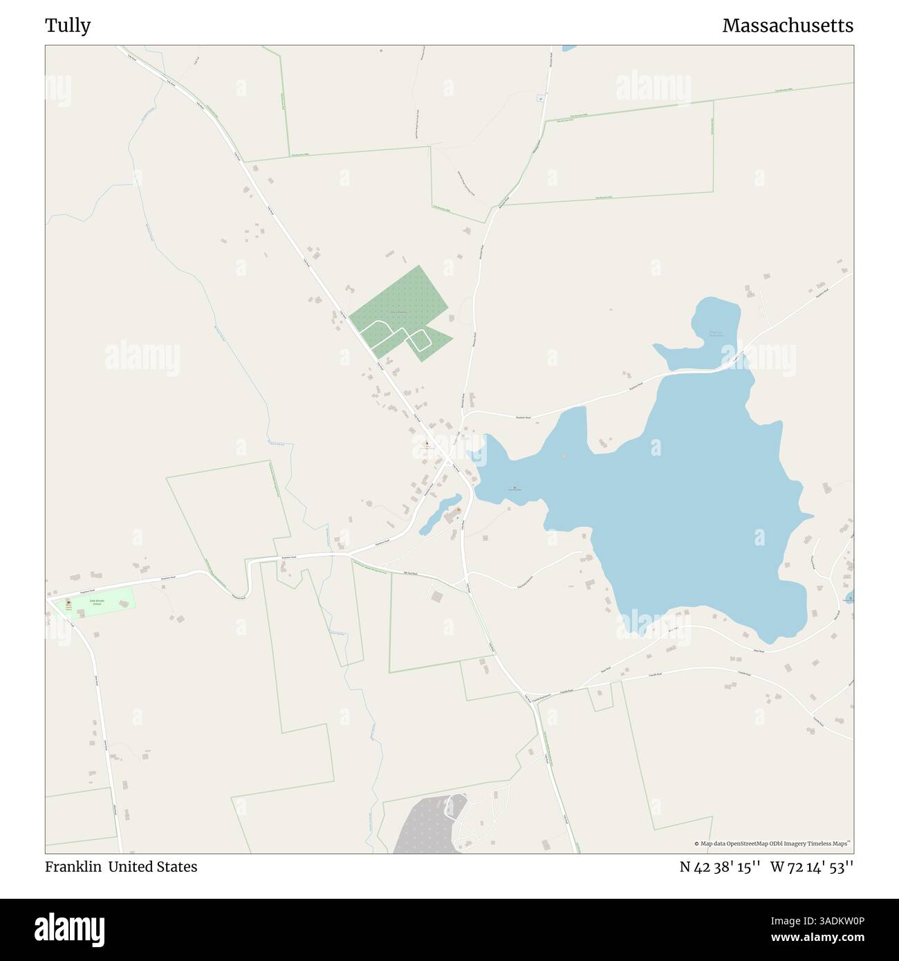 Tully, Franklin, United States, Massachusetts, N 42 38' 15'', W 72 14 ...