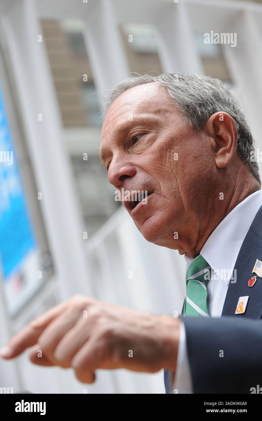 June 5, 2008. New York City .Mayor Michael R. Bloomberg attends ...