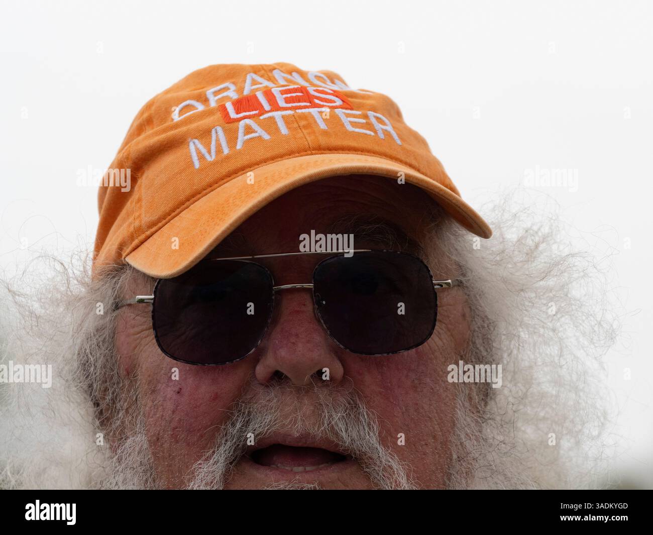 Washington, District Of Columbia, USA. 5th Apr, 2025. Wearing a ...