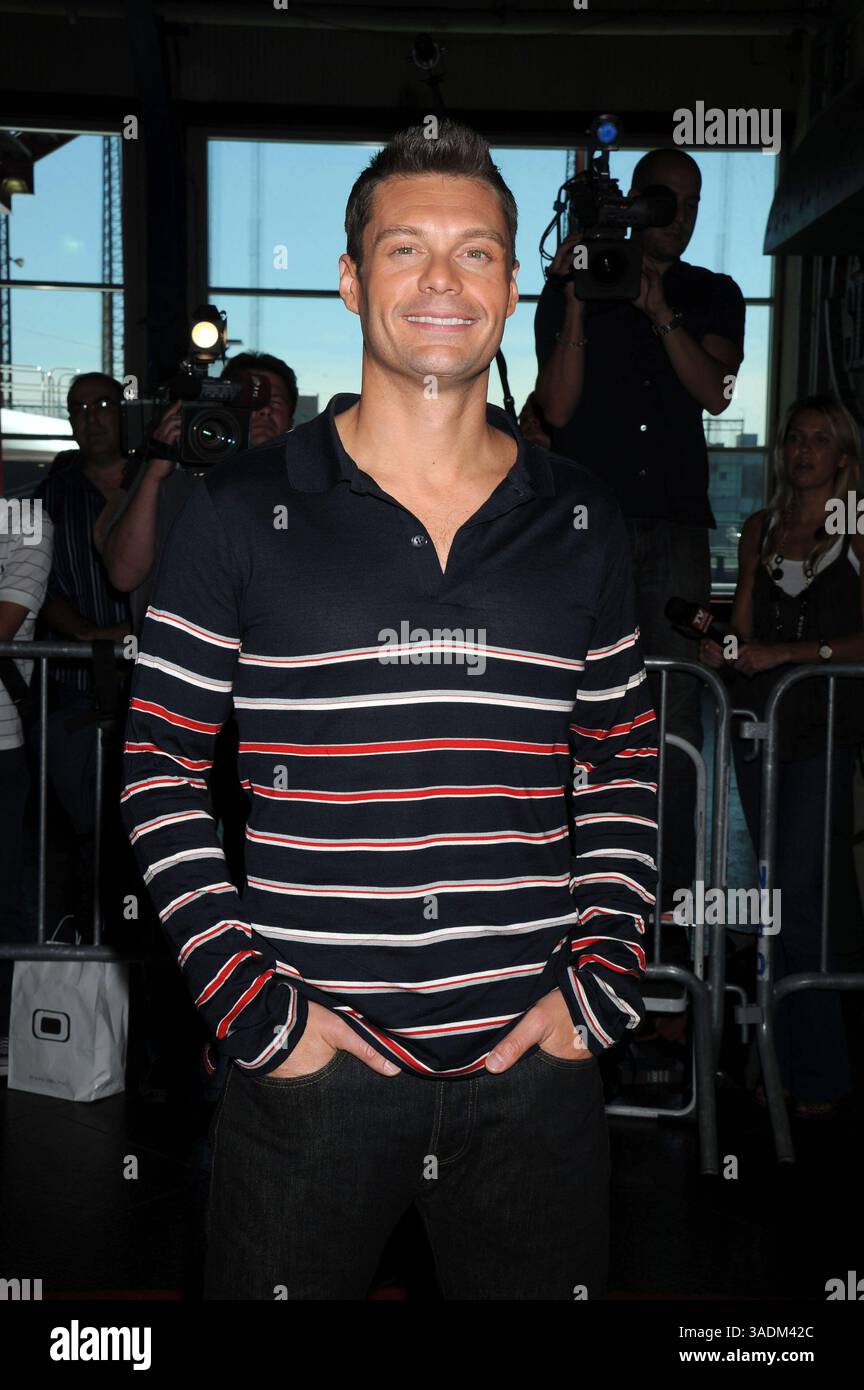 August 26 2008, New York City American Idol host Ryan Seacrest appeared ...