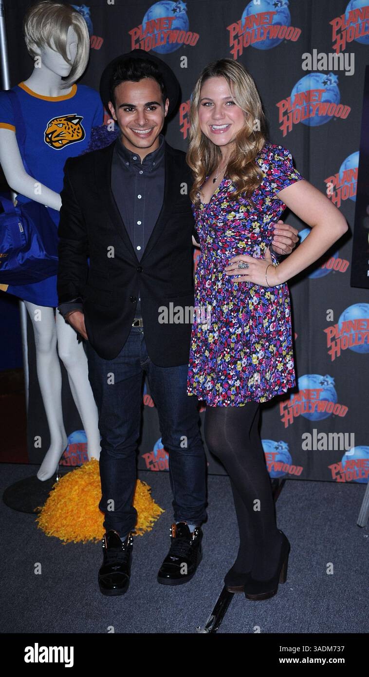 August 12 2009, New York City Actors Adamo Ruggiero and Lauren Collins ...