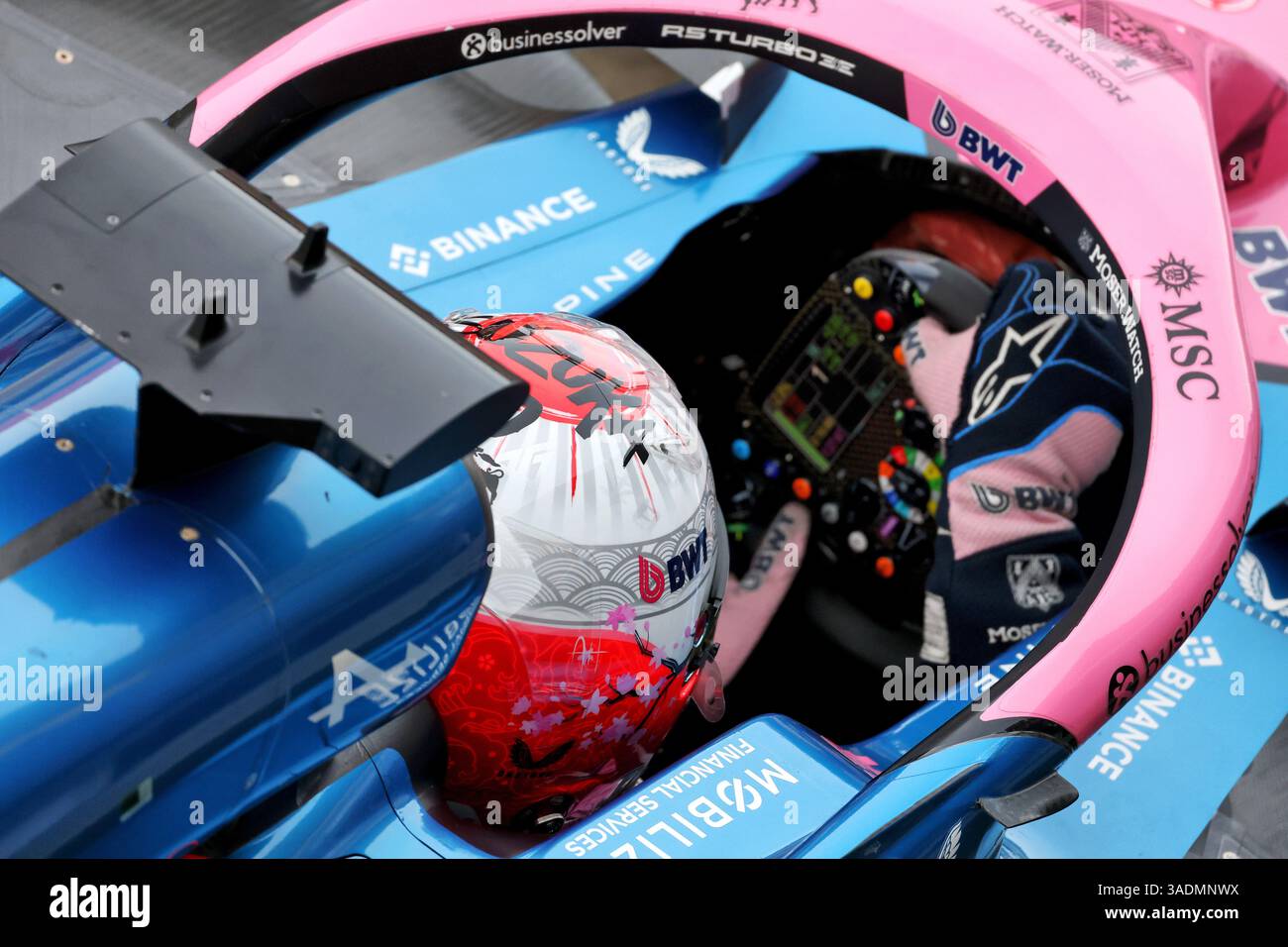 Suzuka, Japan. 05th Apr, 2025. Pierre Gasly (FRA) Alpine F1 Team A525 ...