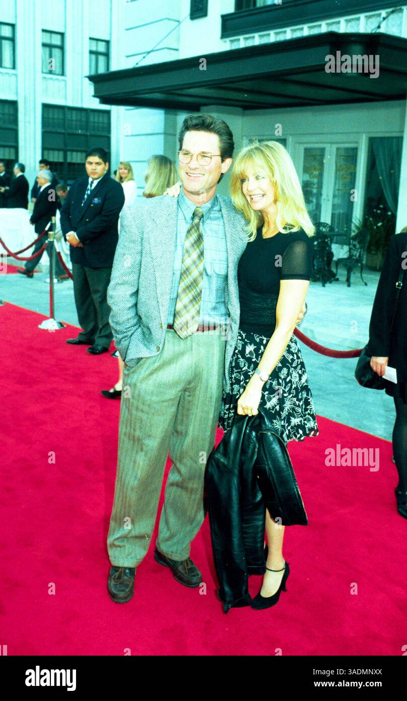 May 30, 1995; Burbank, CA, USA; Actors GOLDIE HAWN and husband KURT ...