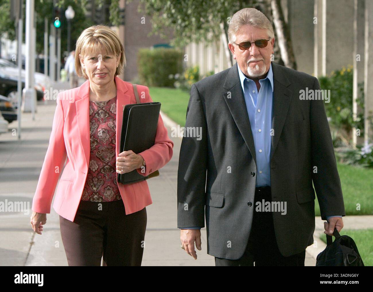 Aug 23, 2004; Redwood City, CA, USA; SHARON ROCHA (L) and RON GRANTSKI ...