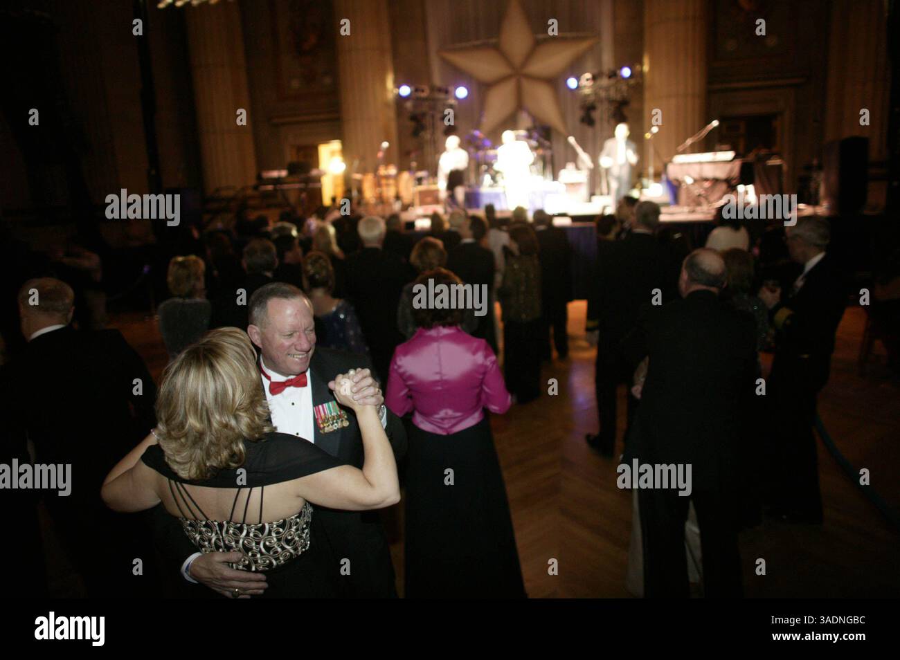 Jan 20, 2005; Washington, DC, USA; HARRY HINKLE, a retired Marine Corps ...