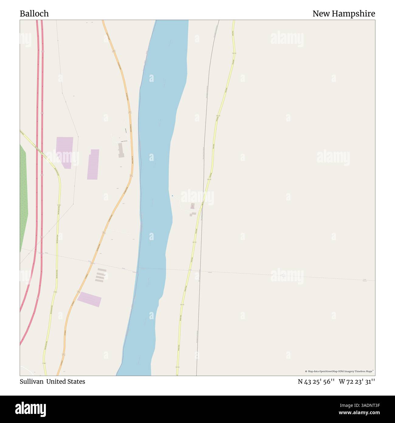 Balloch, Sullivan, United States, New Hampshire, N 43 25' 56'', W 72 23 ...