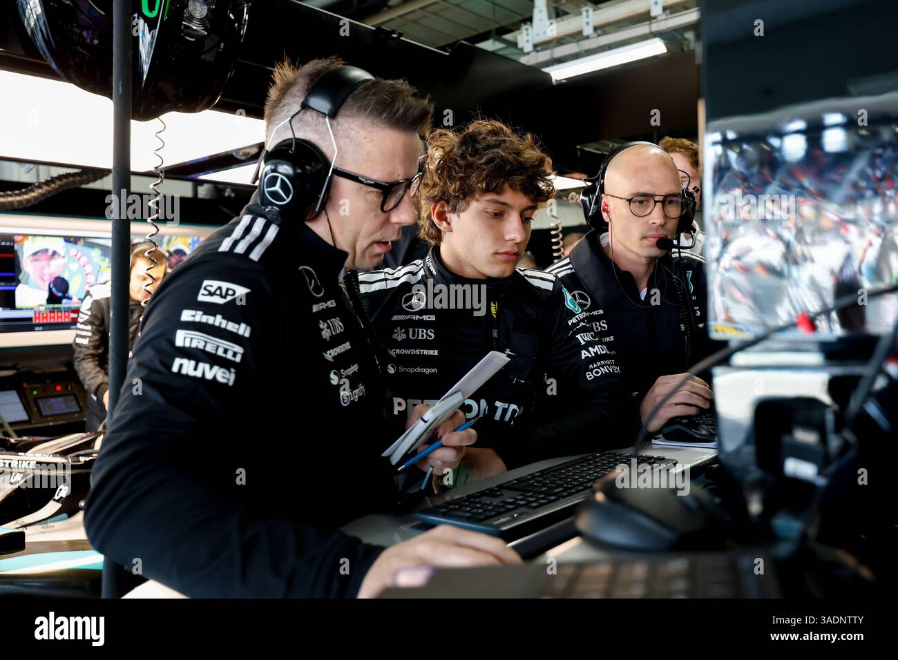 KIMI ANTONELLI Andrea (ita), Mercedes AMG F1 Team W16, portrait during ...