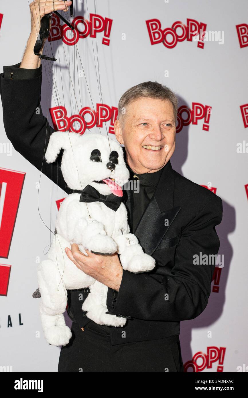 Phillip Huber attends the red carpet opening night performance of Boop ...