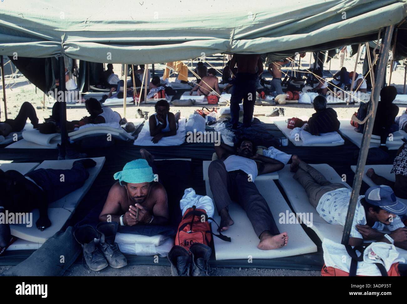 Oct 25, 1983 - St. George's, Grenada - US Miltary Troops Holding ...