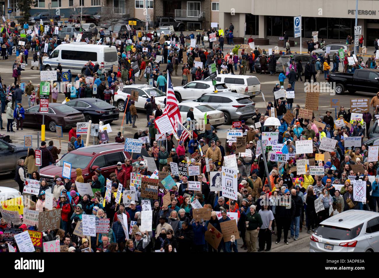 Anchorage, Alaska, USA. 5th Apr, 2025. April 5, 2025 - Anchorage ...