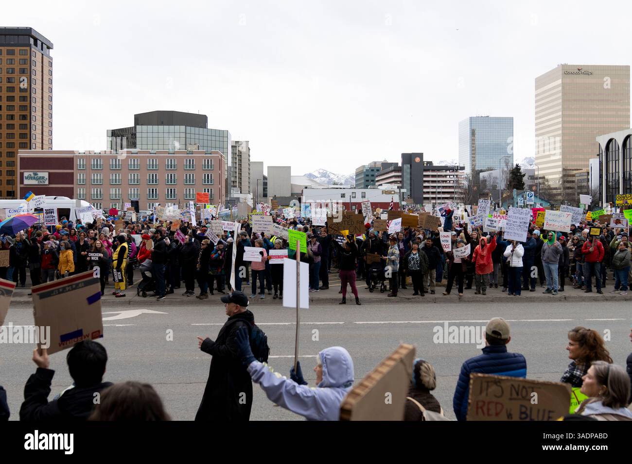 April 5, 2025, Anchorage, Alaska, United States: April 5, 2025 ...