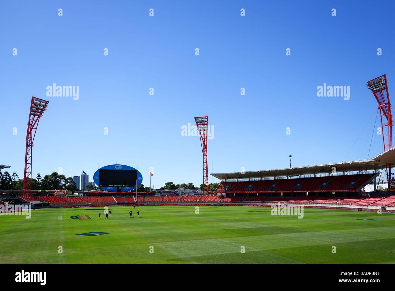A general view before the AFL Round 4 match between the GWS Giants and ...
