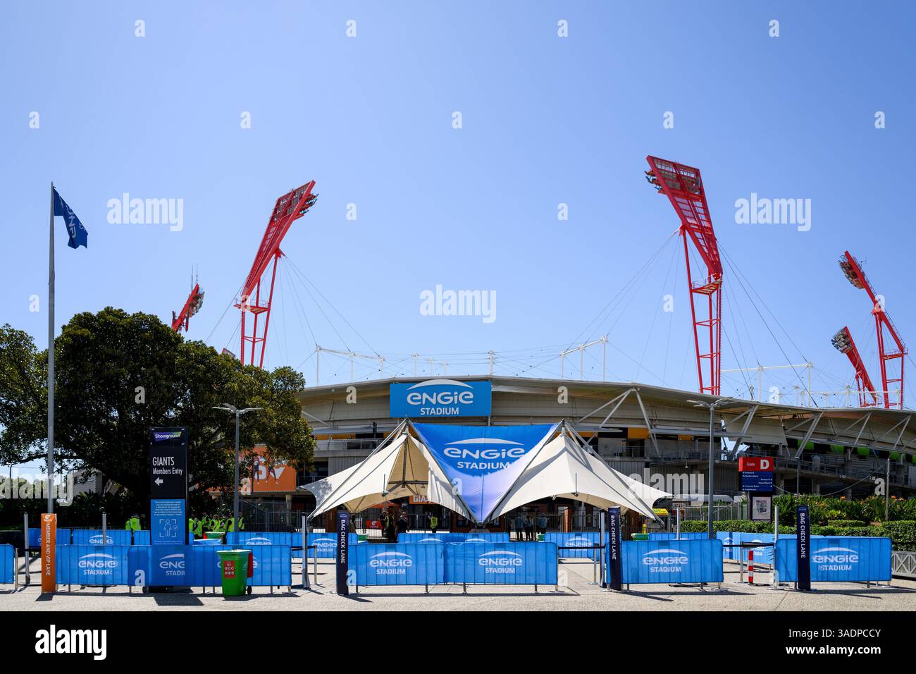 Sydney, Australia. 06th Apr, 2025. A general view before the AFL Round ...