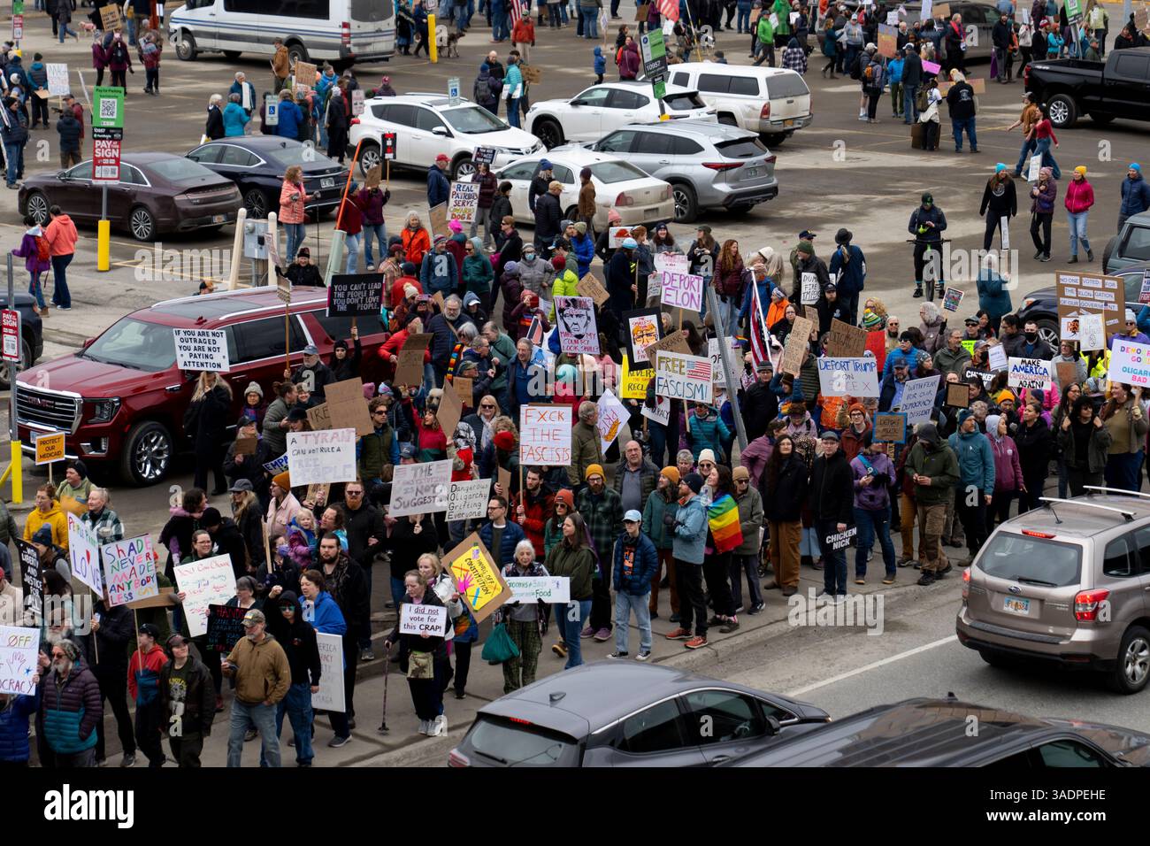 Anchorage, Alaska, USA. 5th Apr, 2025. April 5, 2025 - Anchorage ...