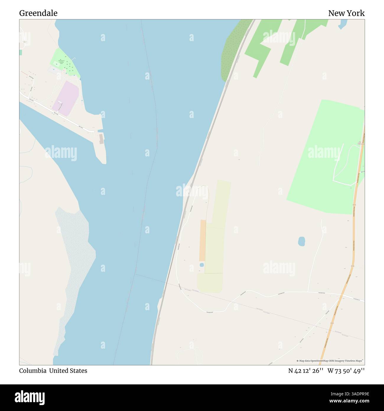 Greendale, Columbia, United States, New York, N 42 12' 26'', W 73 50 ...