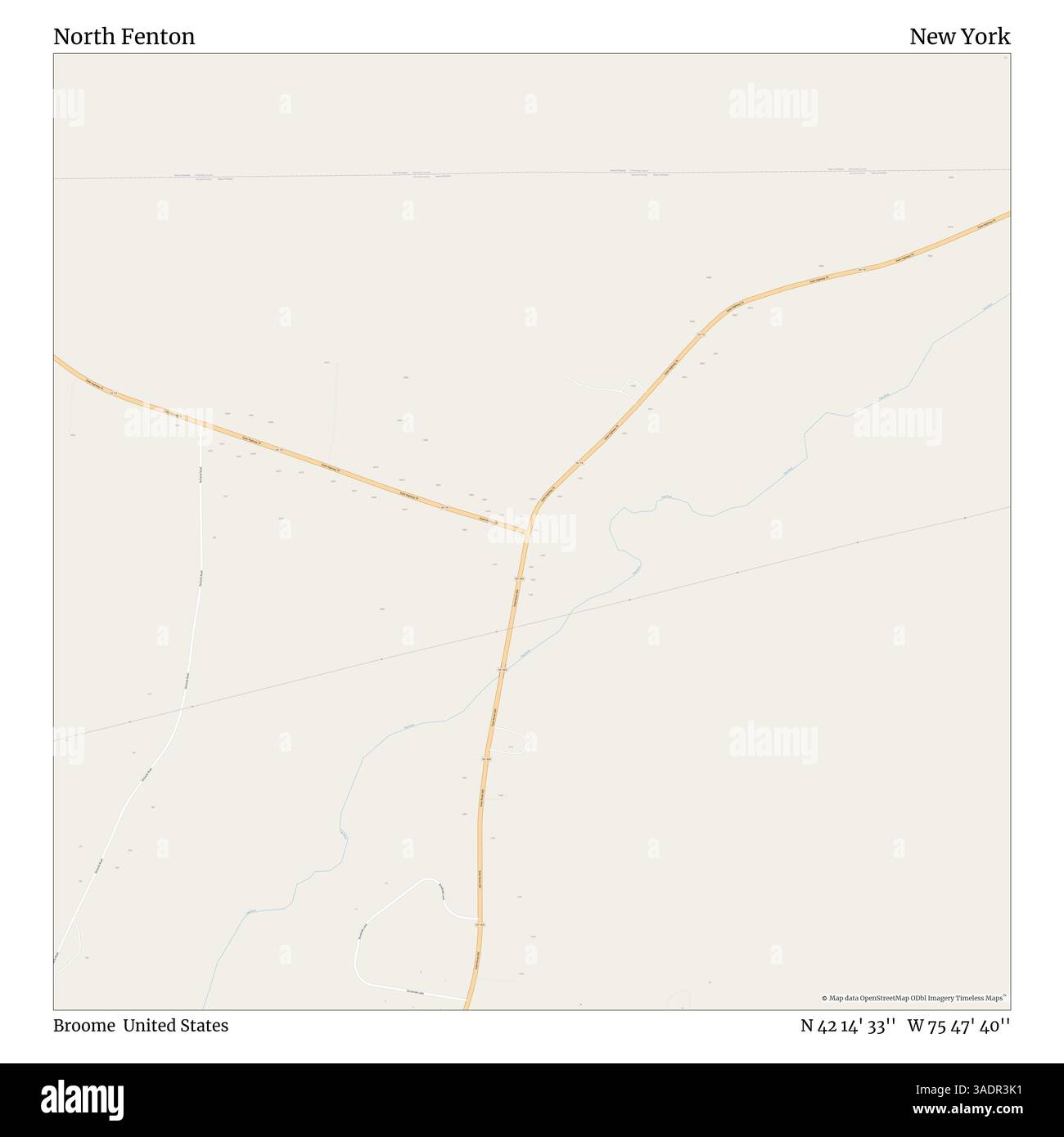 North Fenton, Broome, United States, New York, N 42 14' 33'', W 75 47 ...