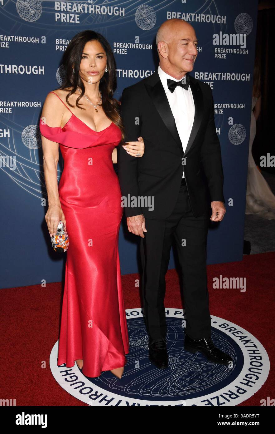 Santa Monica, Ca. 05th Apr, 2025. Lauren Sanchez and Jeff Bezos at the ...