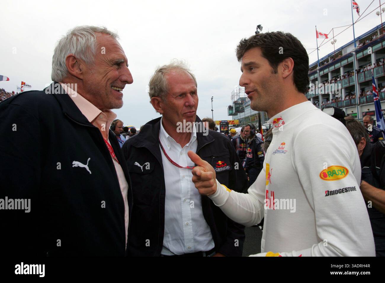Dietrich Mateschitz (AUT) CEO and Founder of Red Bull and Dr Helmut ...