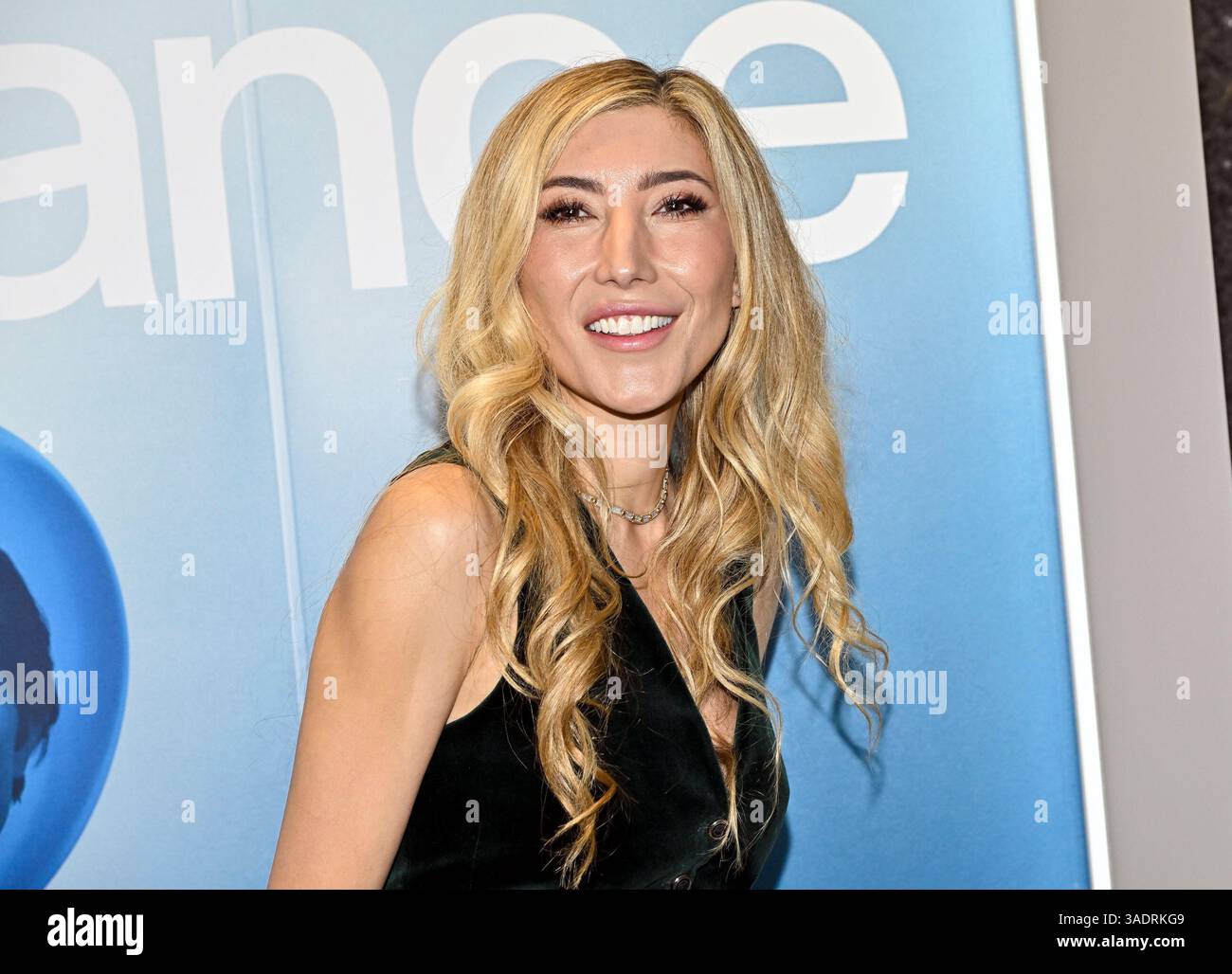 Dichen Lachman from the cast of Apple TV+'s "Severance" poses before a ...