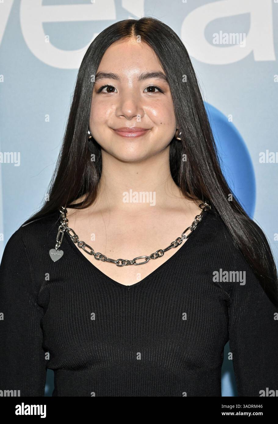 Sarah Bock from the cast of Apple TV+'s "Severance" poses before a Q&A ...