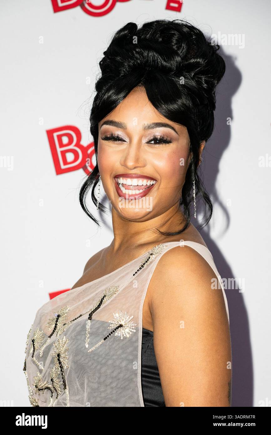 New York, USA. 05th Apr, 2025. Jasmine Amy Rogers attends the red ...