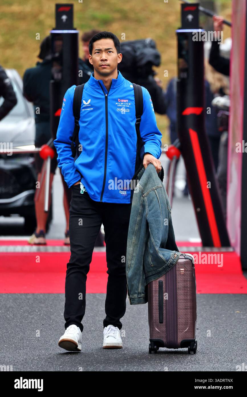 Suzuka, Japan. 06th Apr, 2025. Ryo Hirakawa (JPN) Alpine F1 Team ...
