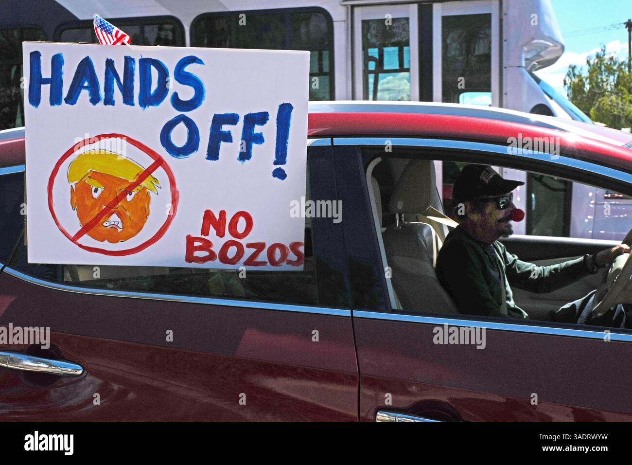 Tucson, Arizona, USA. 5th Apr, 2025. A crowd estimated at over 15,000 ...