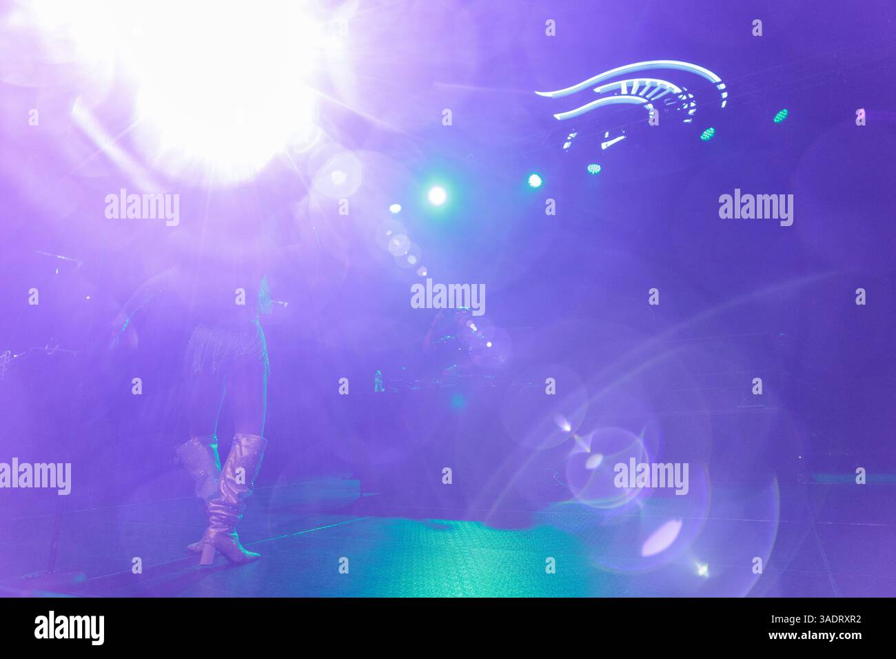 East Lansing, USA. 27th Mar, 2025. Gavin Turek performs at the Michigan ...