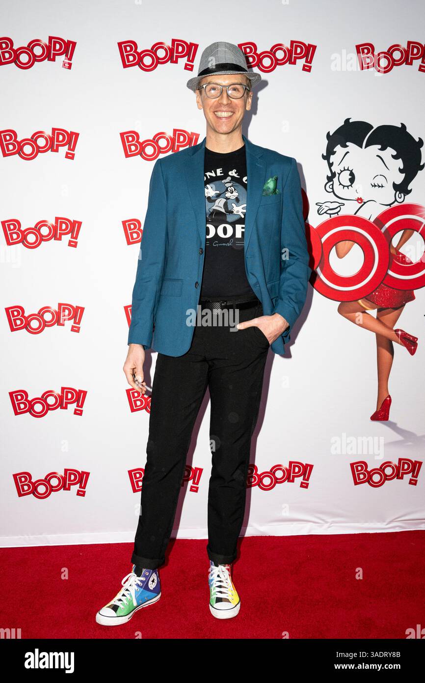 Colin Bradbury attends the red carpet opening night performance of Boop ...